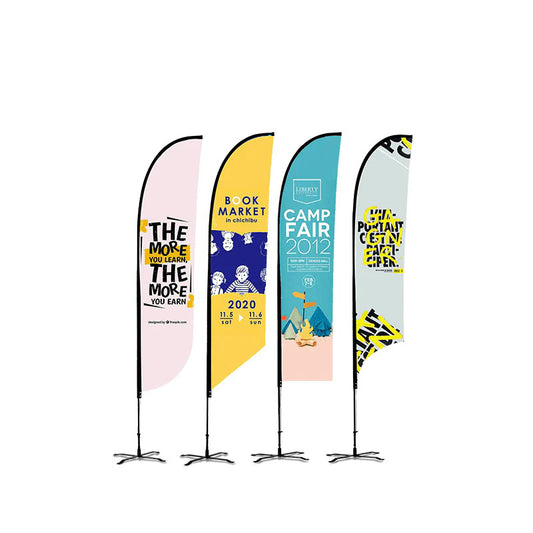 Concave Feather Flags | Custom Feather Banners USA – Canopy Station